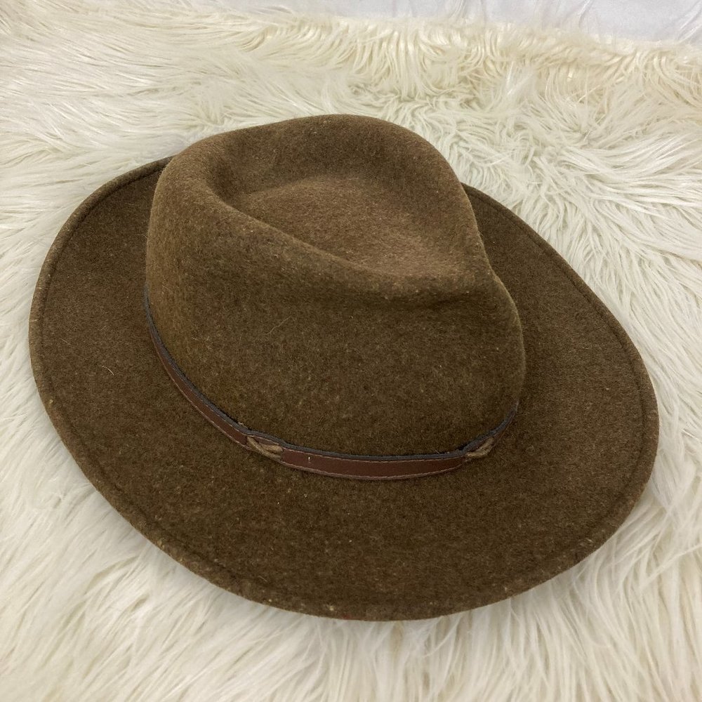 Pendleton Virgin Wool Outback Style Brimmed Hat Leath… - Gem